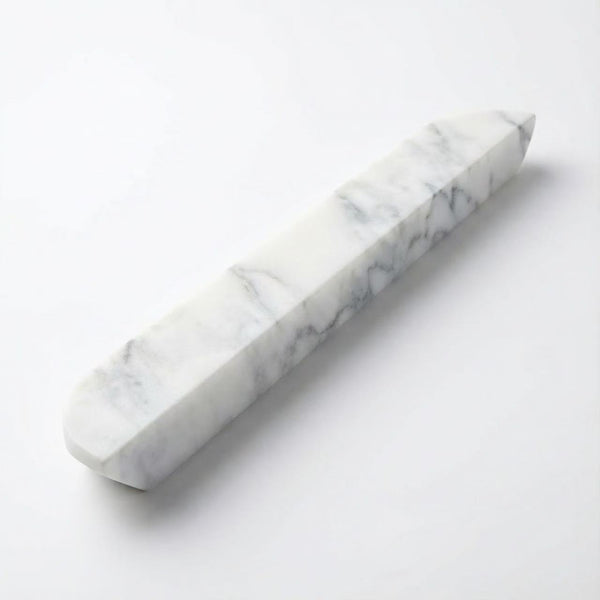 Angel Marble Handle Arabescato – Zano Hardware