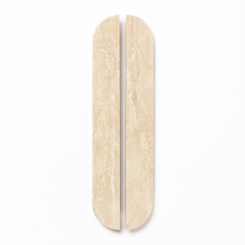Angel Marble Handle Travertine – Zano Hardware
