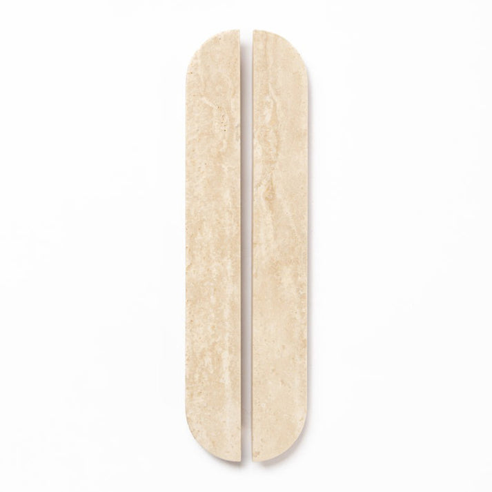 Angel Marble Handle Travertine – Zano Hardware