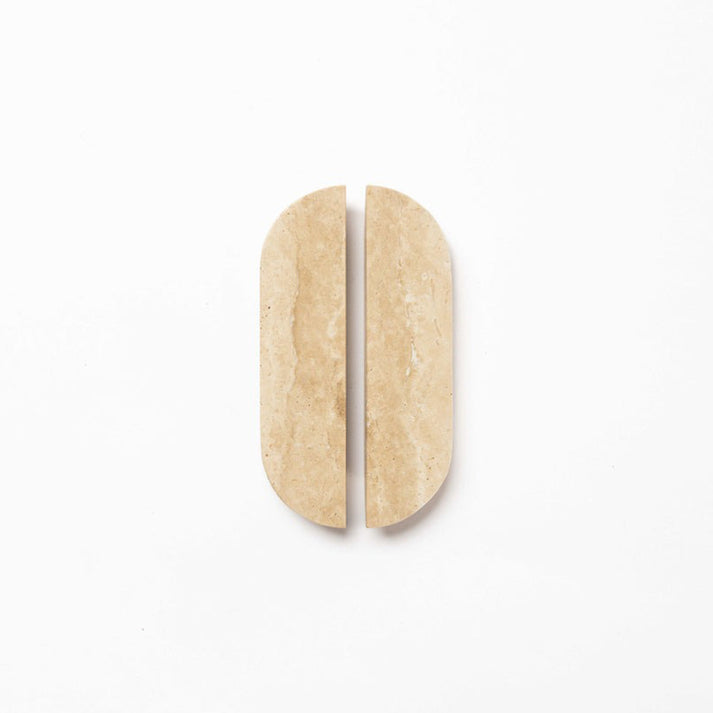 Angel Marble Handle Travertine – Zano Hardware